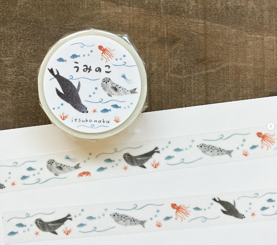 Itsuko Naka / Washi Tape -child of the sea – PAPER SHOP JAPAN