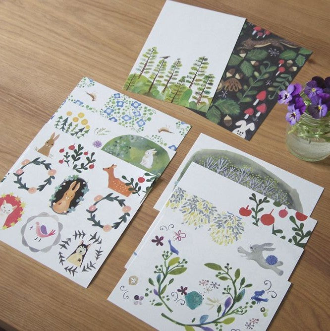 4legs / Mini letter paper – PAPER SHOP JAPAN