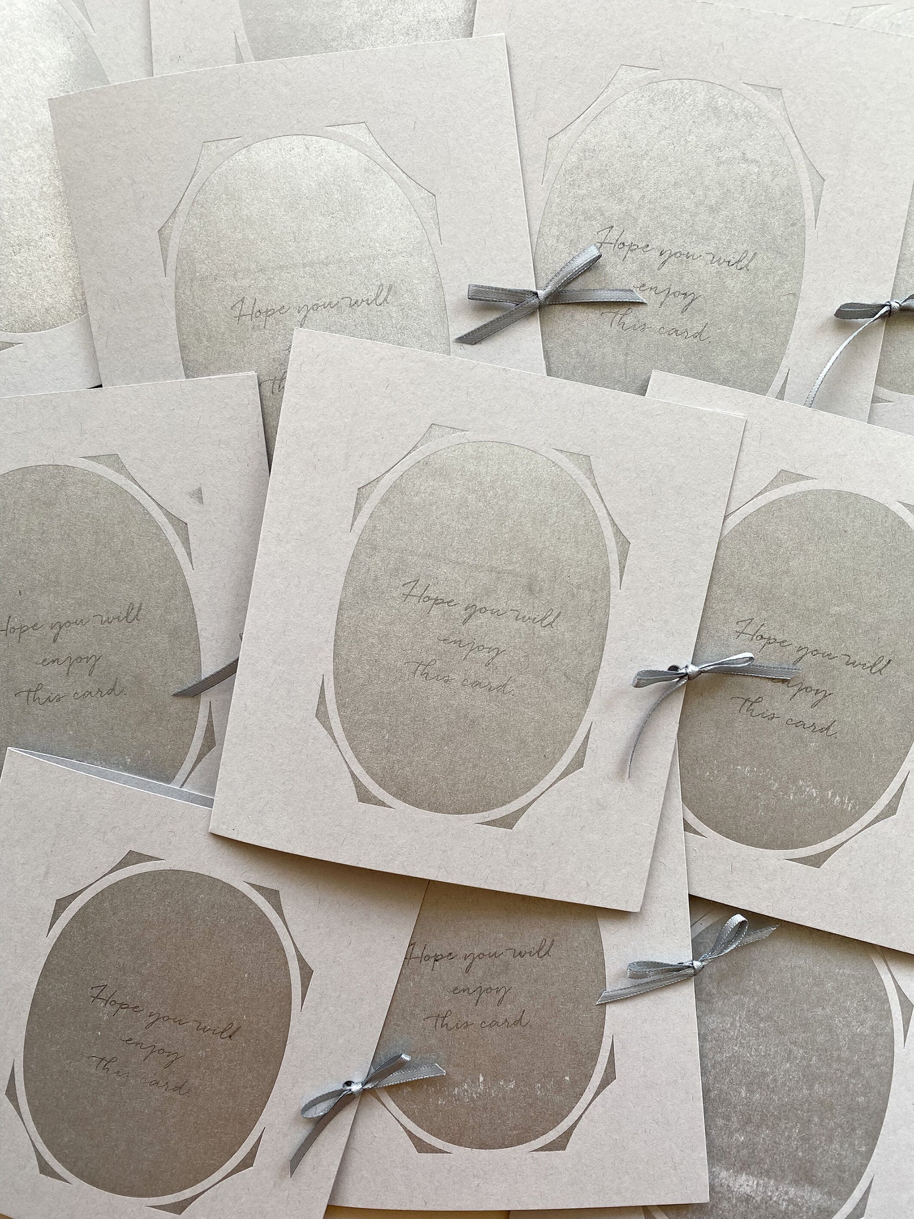 Tracing Card -White frame/Transparent frame – PAPER SHOP JAPAN