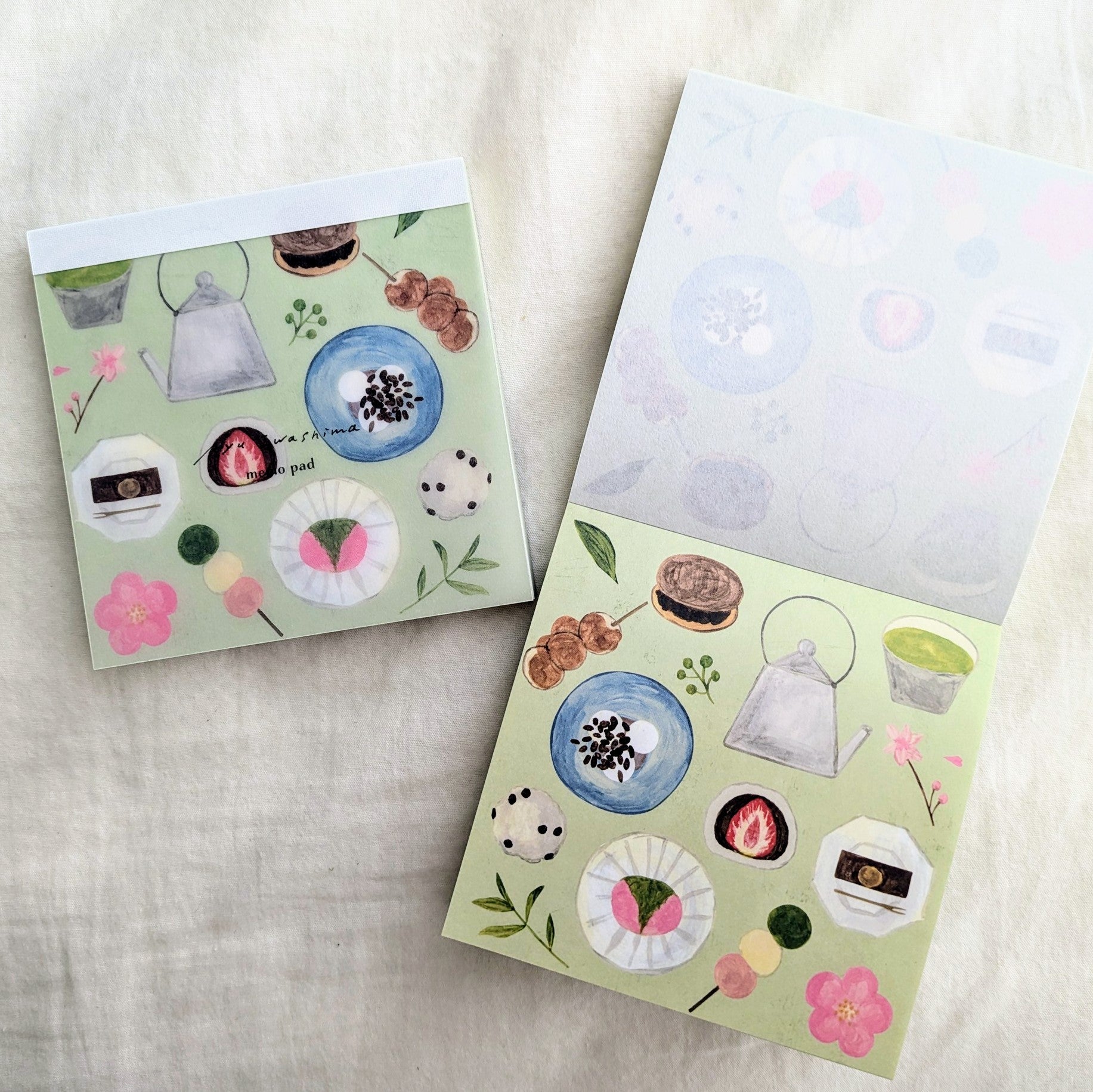 Ayu Iwashima / Memo Pad -Wagashi – PAPER SHOP JAPAN