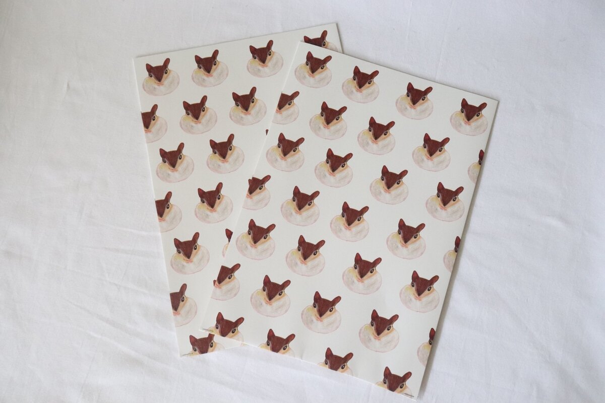 Kisetsu no Tegamiya / Paper Bags -Squirrel – PAPER SHOP JAPAN